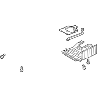 291302T100 - Genuine Kia PANEL-SIDE COVER,LH
