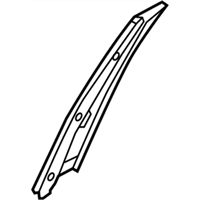 82260C5000 - Genuine Kia GARNISH ASSEMBLY-DOOR FRAM