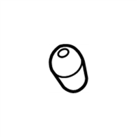 8219138010 - Genuine Kia BUMPER-DOOR OVERSLAM