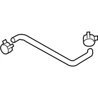 254144R000 - Genuine Kia HOSE ASSEMBLY-RADIATOR UPPER