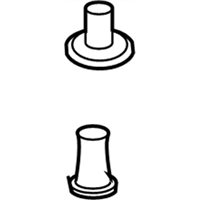 8659028000 - Genuine Kia RETAINER ASSEMBLY-BUMPER