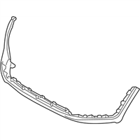 865123W000 - Genuine Kia COVER-FRONT BUMPER LOWER