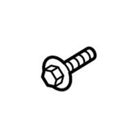 1244106207K - Genuine Kia TAPPING SCREW-HEXAGON HEAD