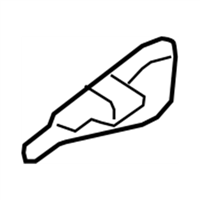 64517A9000 - Genuine Kia BRACKET ASSEMBLY-FENDER