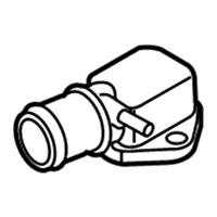 256323CAA0 - Genuine Kia FITTING-WATER OUTLET