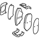 Kia Brake Pad Set - Guaranteed Genuine from KiaPartsNow.com