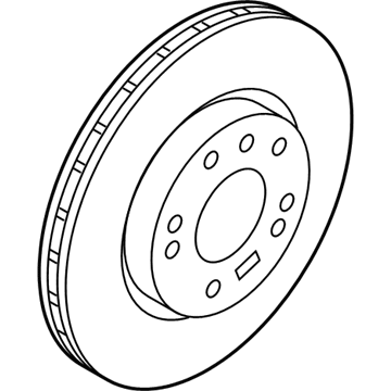 Kia Brake Disc - Genuine OEM | KiaPartsNow.com