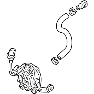 2510003HZ0 Genuine Kia Pump Assembly-Water