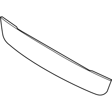 87371D9030 Genuine Kia Moulding-Back Panel