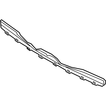 87375D9000 Genuine Kia Bracket Assembly-Back Panel