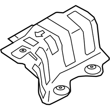 Genuine Kia Rio Exhaust Heat Shield