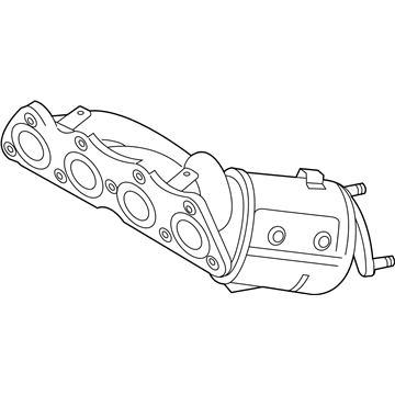 285102BEF1 Genuine Kia Exhaust Manifold Catalytic Assembly