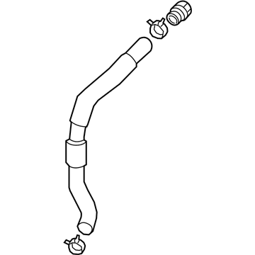 25410D9500 Genuine Kia Hose Assembly-Radiator,Lower