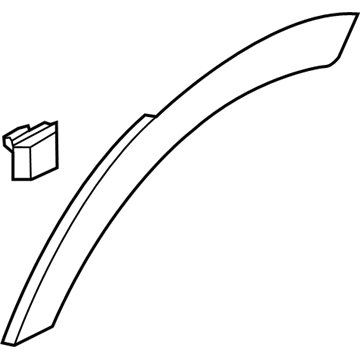 877423W000 Genuine Kia GARNISH Assembly-Quarter Sid