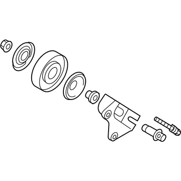 231292D520 Genuine Kia PULLEY-Tension