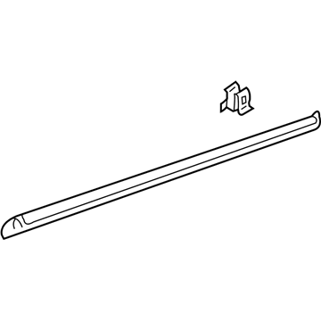 Genuine Kia Optima Door Moldings