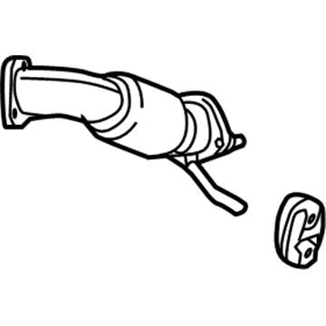 28610C2600 Genuine Kia Front Muffler Assembly