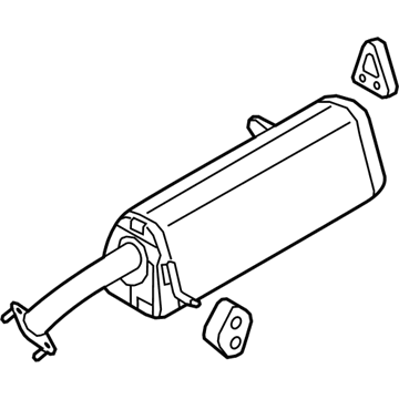 Genuine Kia Soul Exhaust Pipe