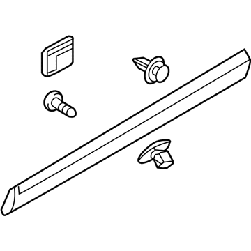 Body Side Moulding - 2019 Kia Sorento