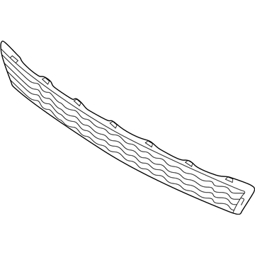 865612T500 Genuine Kia Front Bumper Grille