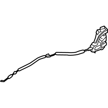 81410A9000 Genuine Kia Latch Assembly-Rear Door Rear