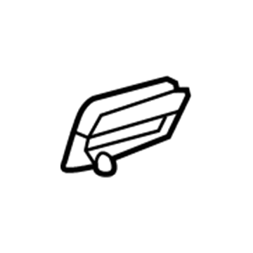 834122H100 Genuine Kia Grip Assembly-Rear Door