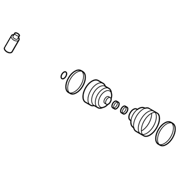 Genuine Kia Rio CV Boot