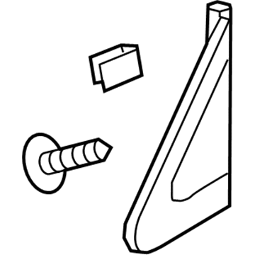 86180C5000 Genuine Kia GARNISH Assembly-Delta L