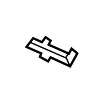 865141U500 Genuine Kia Bracket-Front Bumper Side