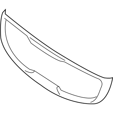 86351A9000 Genuine Kia Cr Piece 1-Radiator