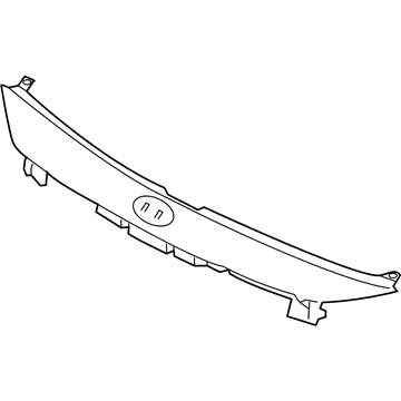 86585A9000 Genuine Kia Moulding-Front Bumper