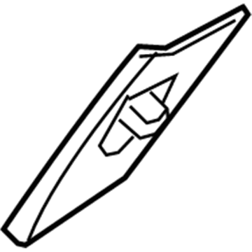 Interior Side Trim - 2019 Kia Optima Hybrid