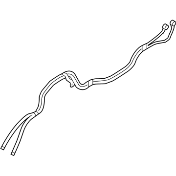 254702J100 Genuine Kia Tube & Hose Assembly-Oil