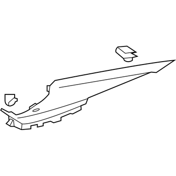 Interior Side Trim - 2012 Kia Forte