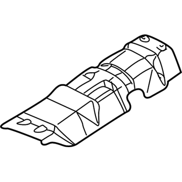 Genuine Kia Optima Exhaust Heat Shield
