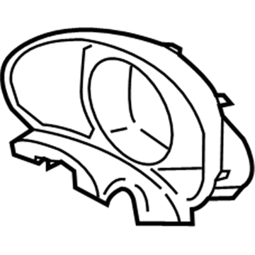 84830B2000EQ Genuine Kia Panel Assembly-Cluster Facia