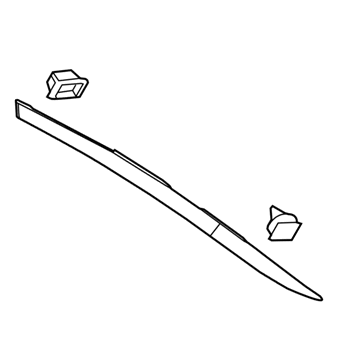 87850D4000 Genuine Kia MOULDING Assembly-Center