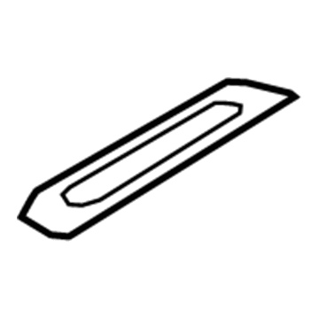 85877G5000WK Genuine Kia Trim-Rear Step Plate L