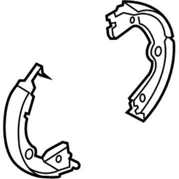 2020 Kia Sportage Brake Shoe Set | Low Price at KiaPartsNow