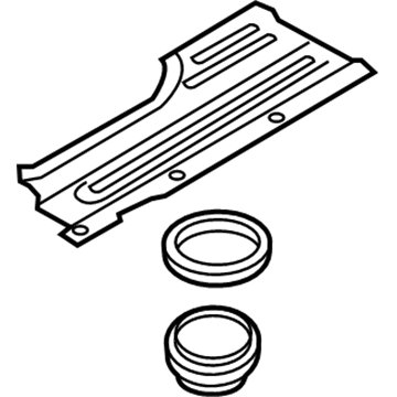 841153T000 Genuine Kia Under Cover Assembly-FLO