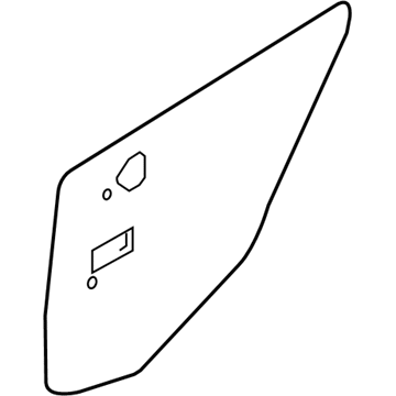 Rear Door Trim - 2009 Kia Spectra