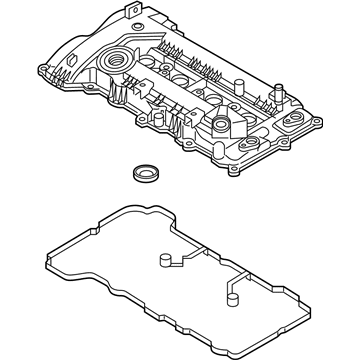 224102E700 Genuine Kia Cover Assembly-Rocker