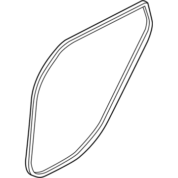 83110D4000 Genuine Kia WEATHERSTRIP-Rear Door Body Side