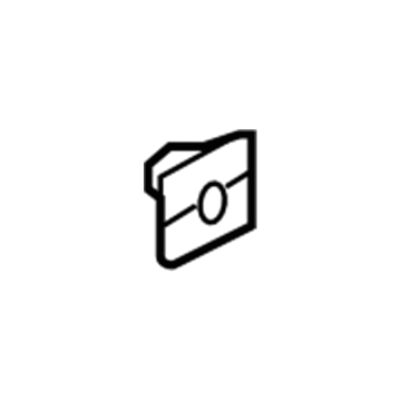 873783R000 Genuine Kia Pad-Back Panel