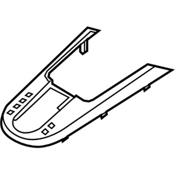 846501M140W9 Genuine Kia Cover Assembly-Console U