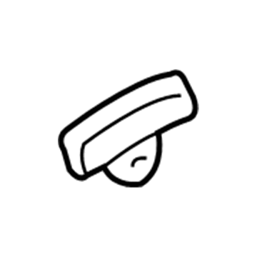 834122B000 Genuine Kia Grip Assembly-Rear Door Glass