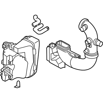 282111W170 Genuine Kia Duct-Air "B"