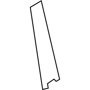 86391D9000 Genuine Kia Black Tape-Rear Door Frame