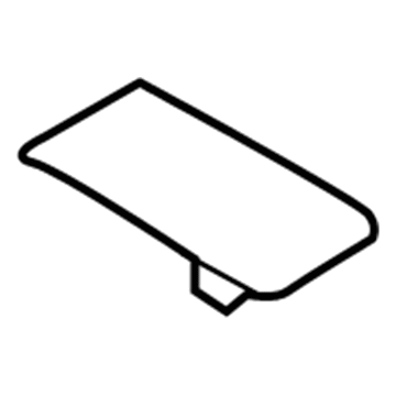 Rear Window Glass & Moulding - 2020 Kia Sportage