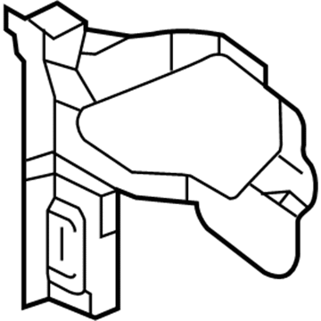 Genuine Kia Rio Radiator Support